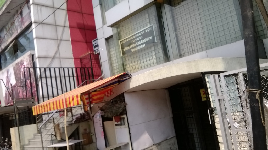 Office Of The Sub Registrar, Ganganagar - Bengaluru