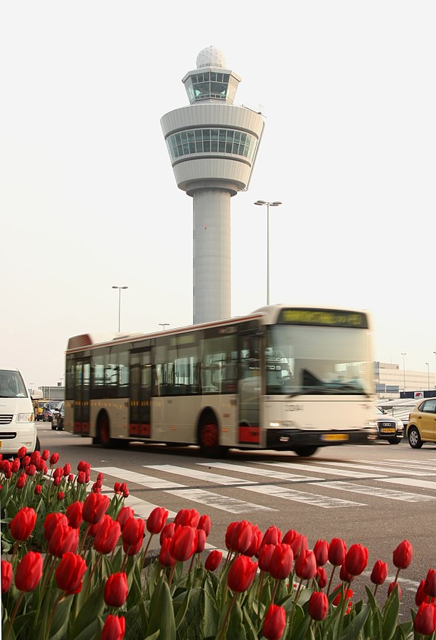 Amsterdam Airport Schiphol Air Traffic Control Tower