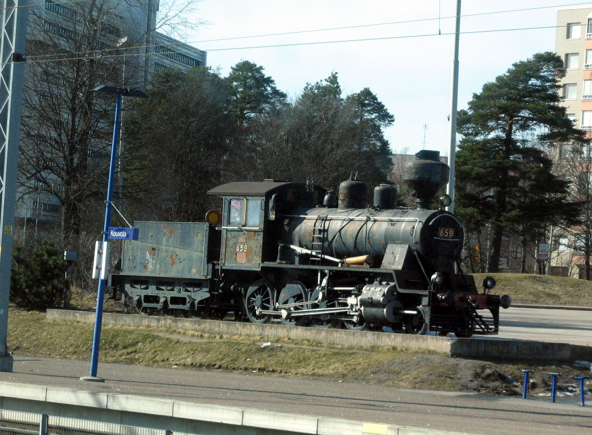 Steam locomotive Tk3 859, "Pikku-Jumbo" - Kouvola