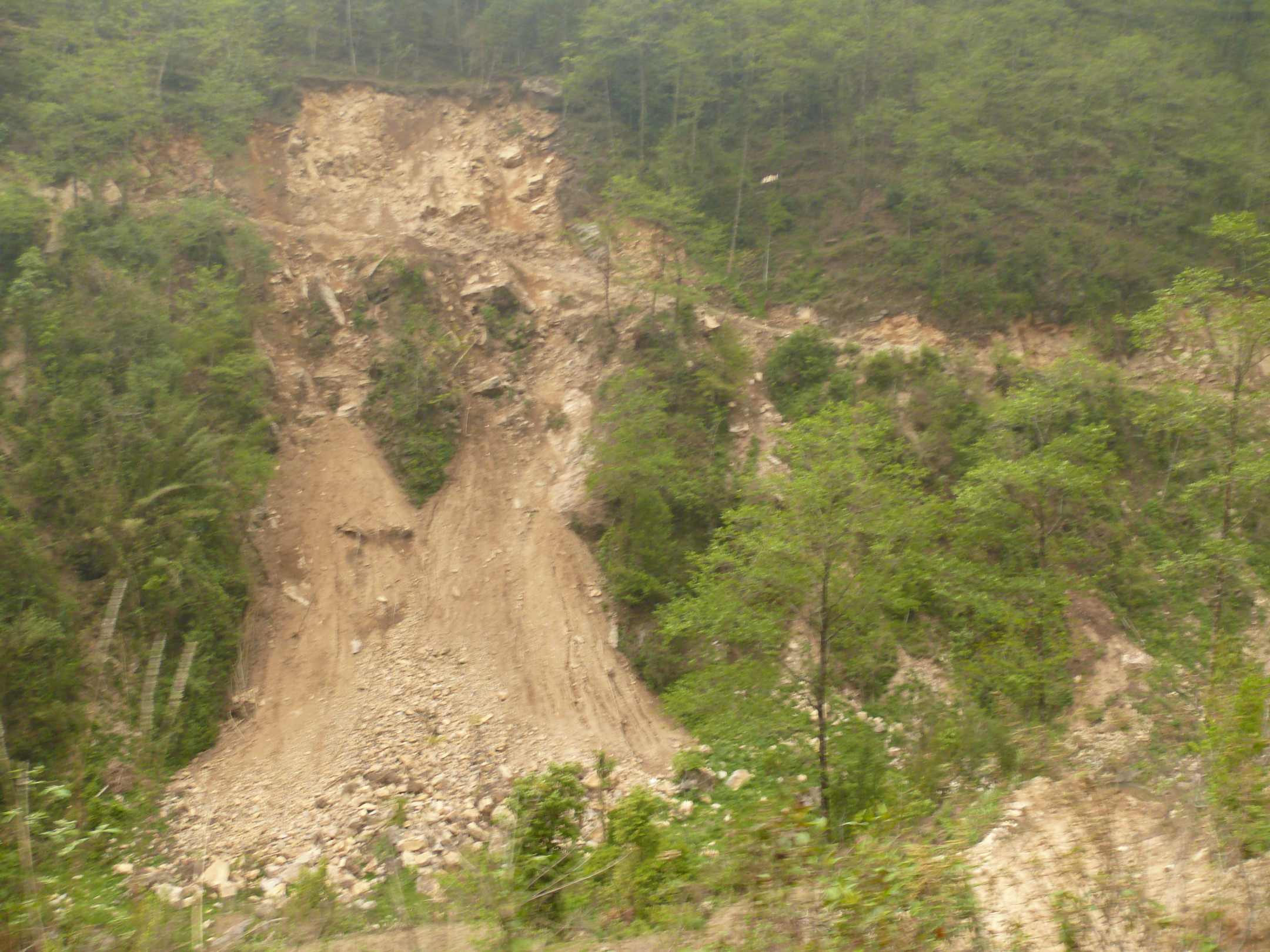 Land Slide zone