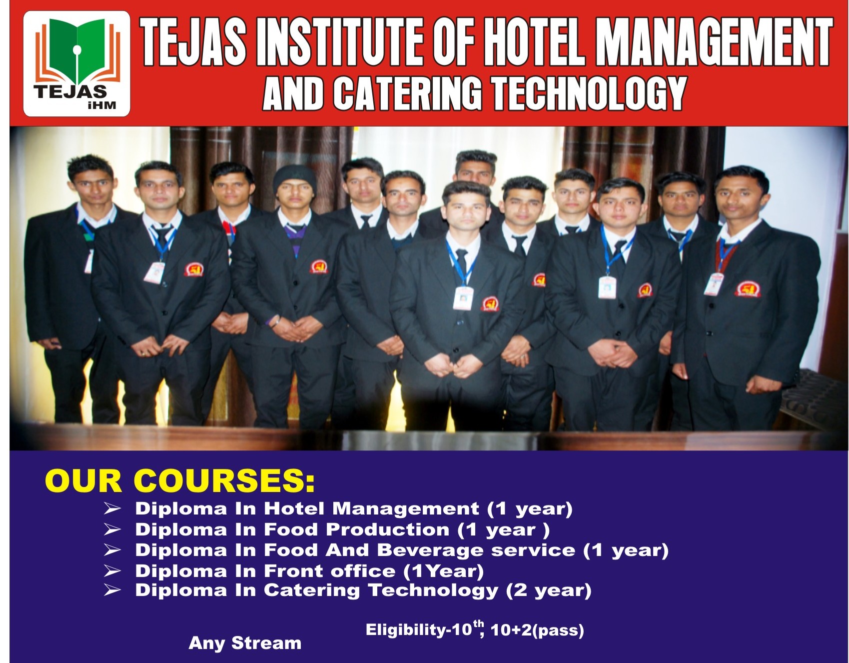 Hotel Management Institute (Tejas Ihm) - Jaisinghpur