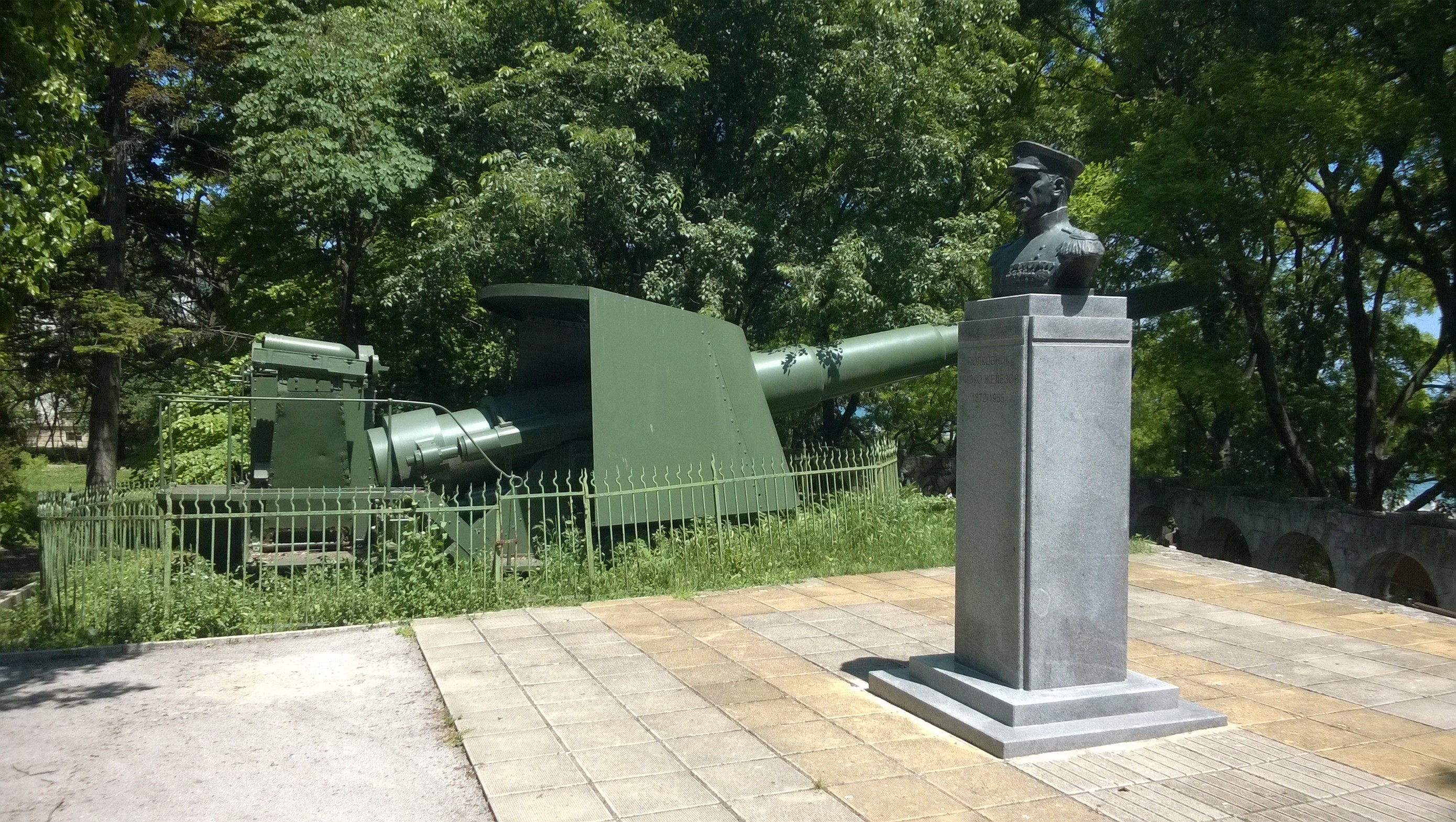 Bust of Colonel Milko Zhelezov - Varna