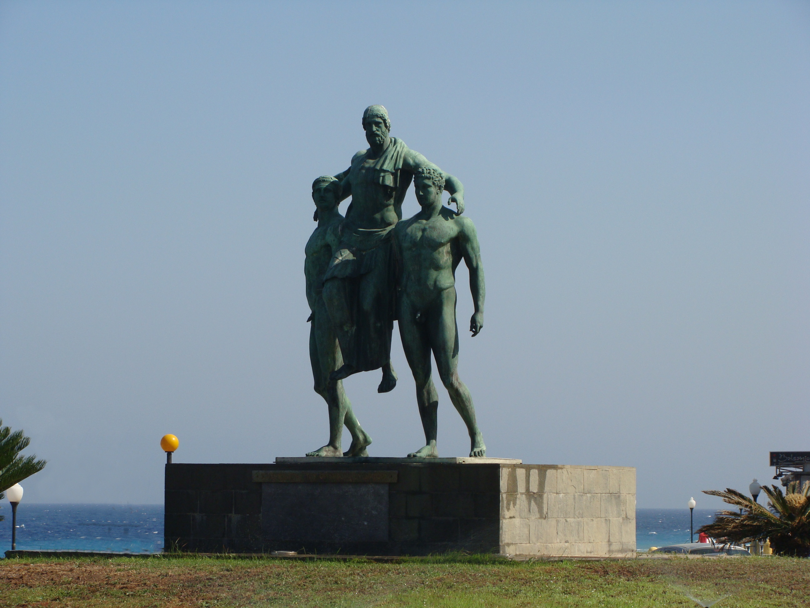 Statue Diagoras Monument - Rodos