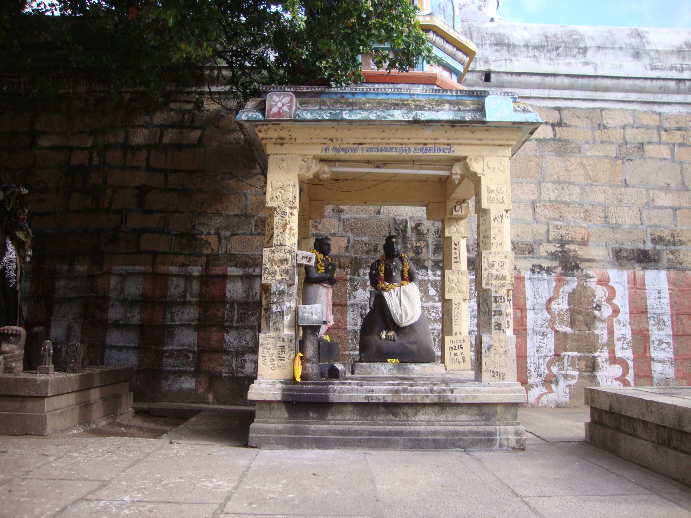 Kurundha Tree Mandapam - Sree athmanathar temple, Avudayar Koil ...