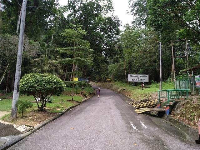 Bukit Larut entrance (Maxwell Hill)
