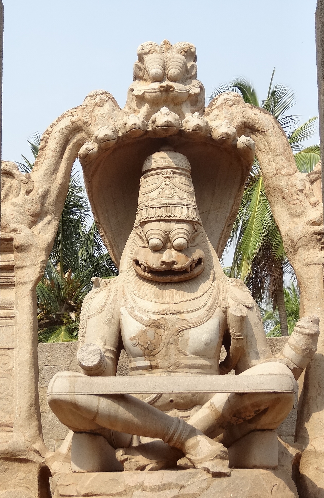 Ugra Narasimha Shrine - Hampi