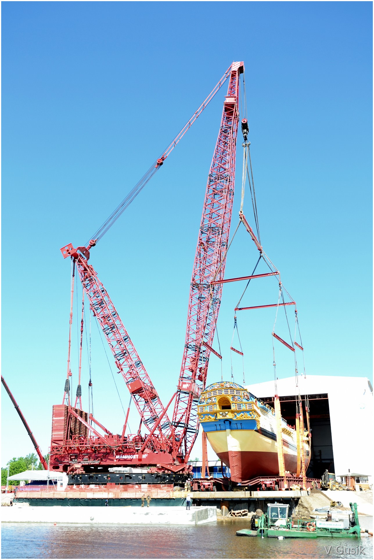 Кран Mammoet PTC 35 DS - Санкт-Петербург