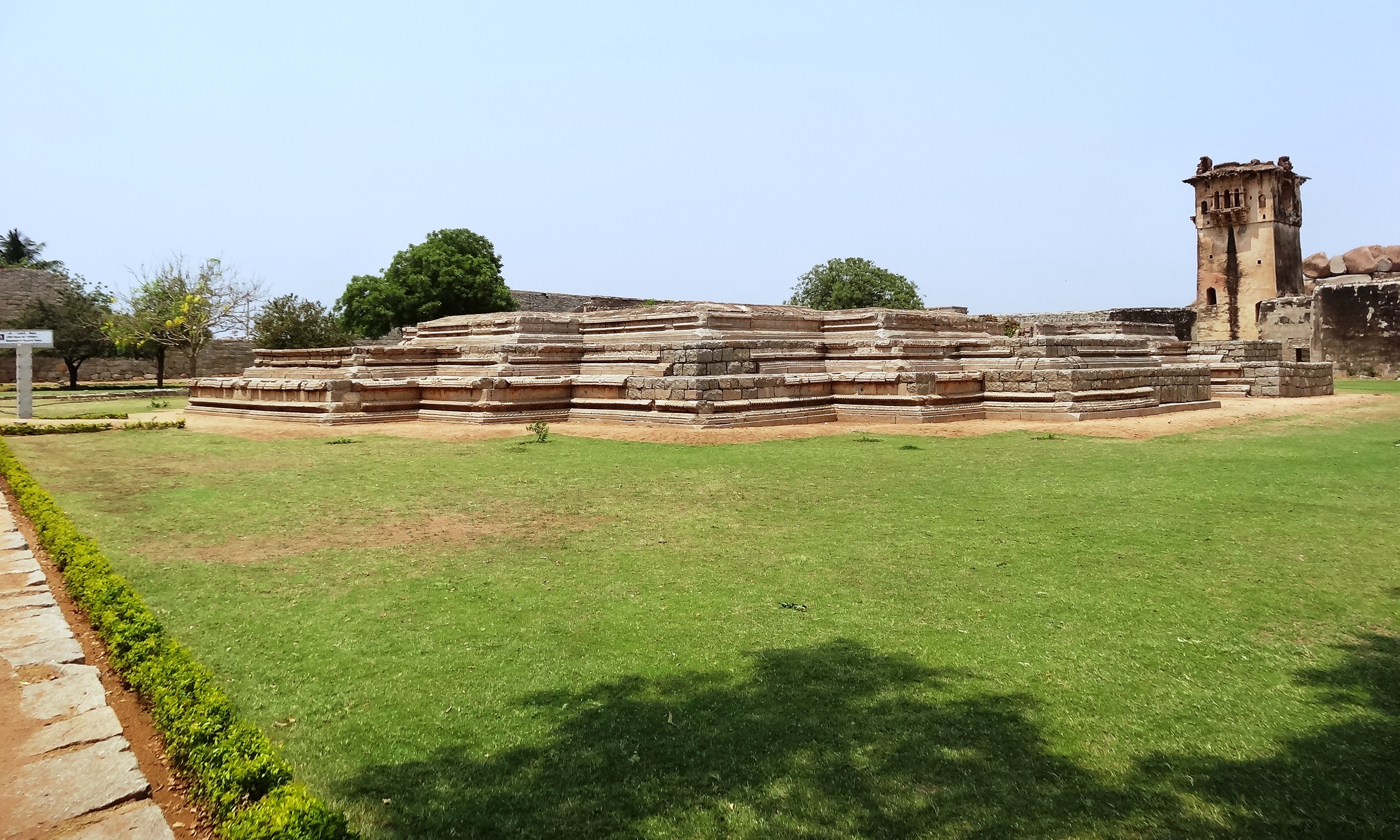 Basement of Queens' Palace - Hampi