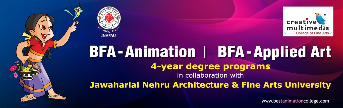 Creative Multimedia College of Fine Arts – BFA Animation & BFA applied ...