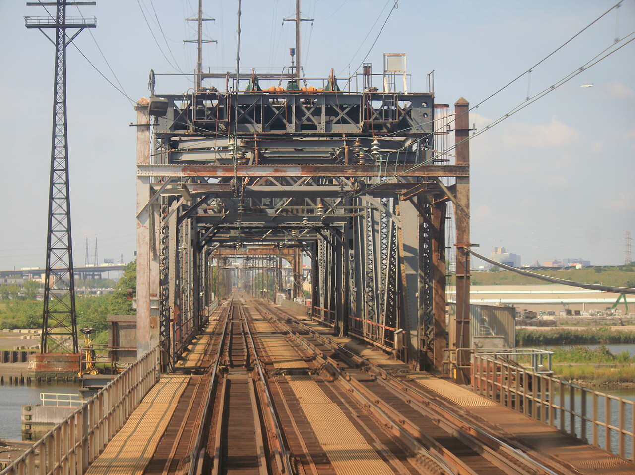 Amtrak PORTAL Interlocking and Drawbridge - Secaucus, New Jersey