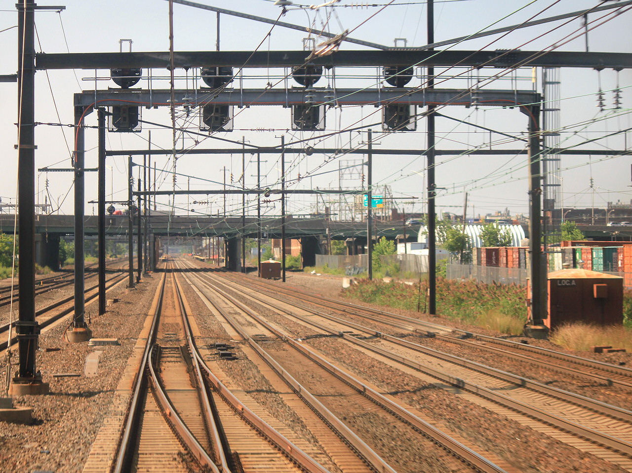 Amtrak HUNTER Interlocking - Newark, New Jersey