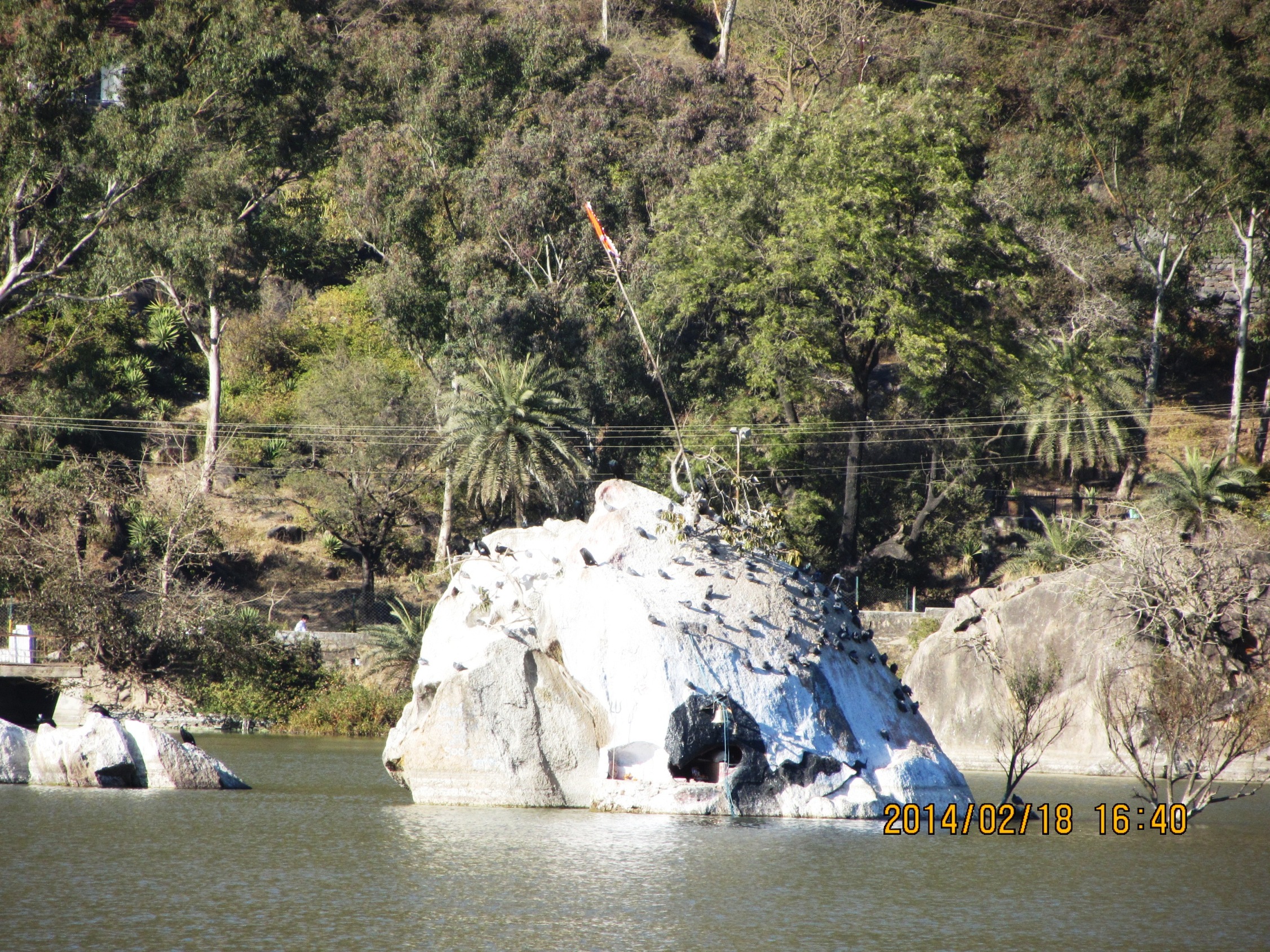 Shiv Moothy Shrine at White Rock Shelter - Mount Abu