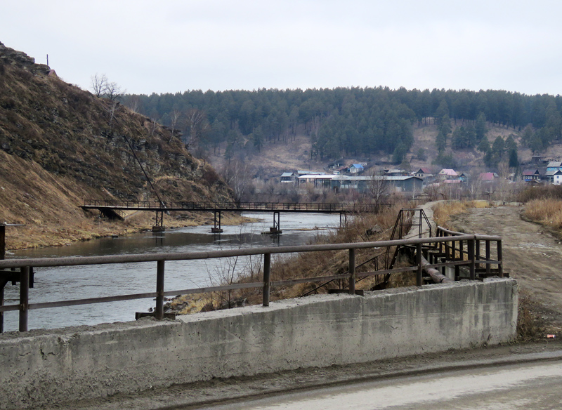 Pedestrian bridge - Ust-Katav