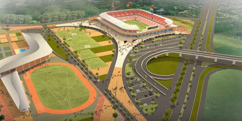 International football stadium - Delhi