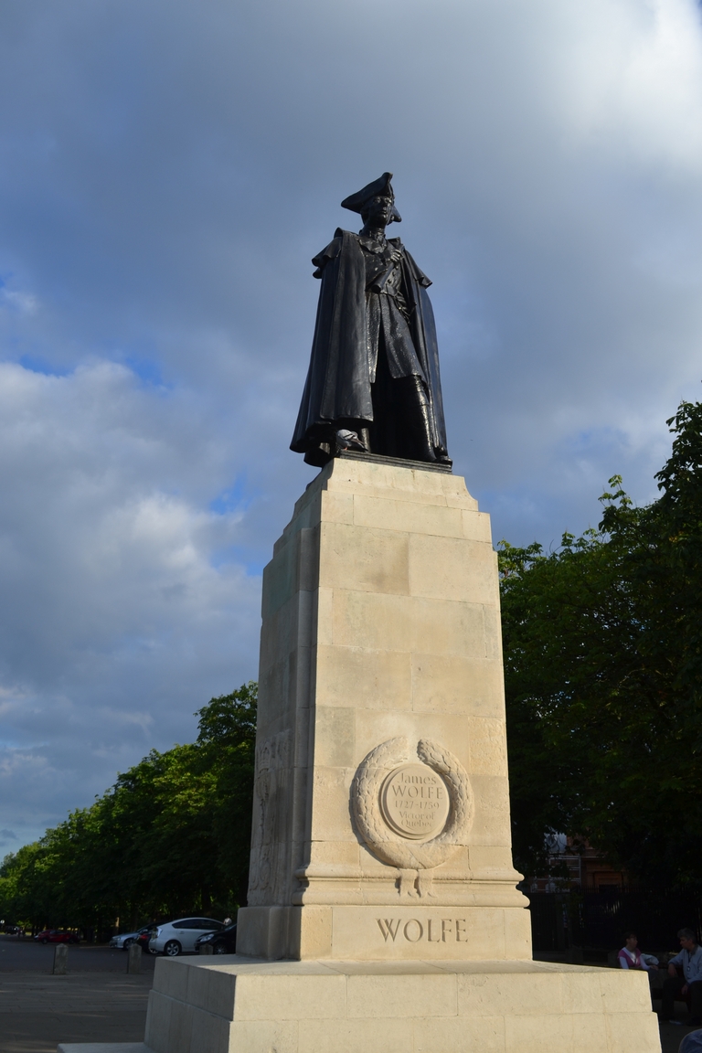 General Wolfe statue - London