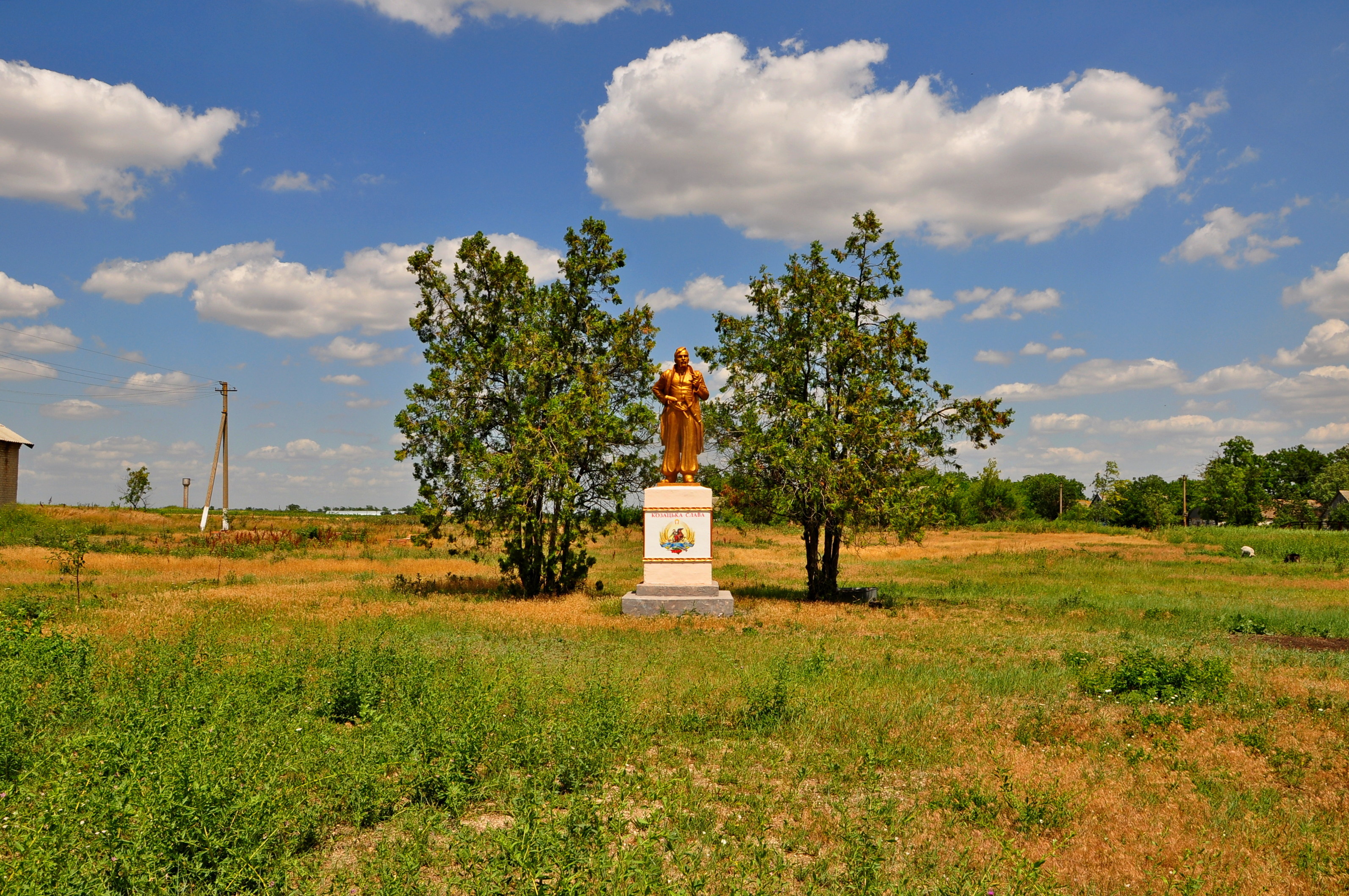 Monument to Pylyp Orlyk - Novooleksiivka