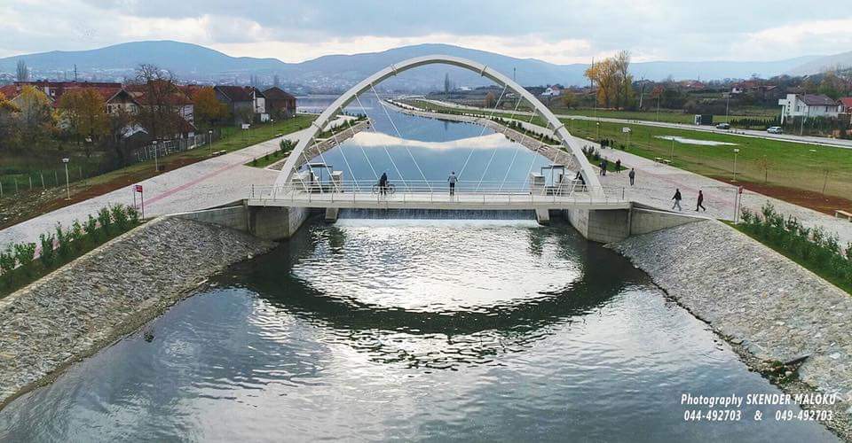 New pedestrian bridge - Mitrovica