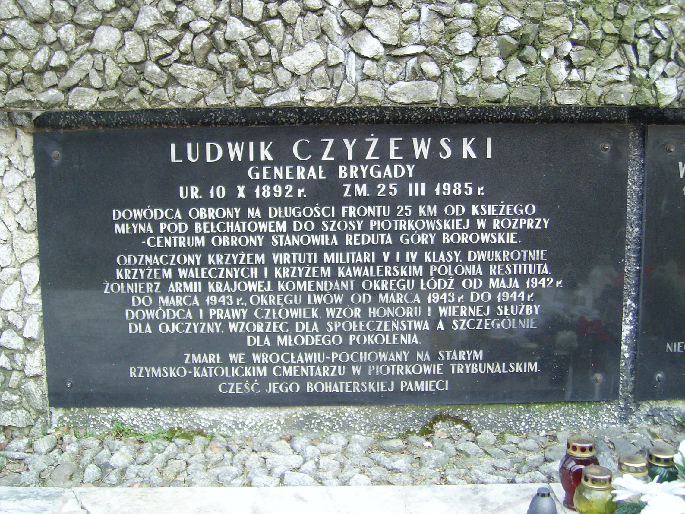 Pomnik "Piotrkowskie Termopile" - Góry Borowskie