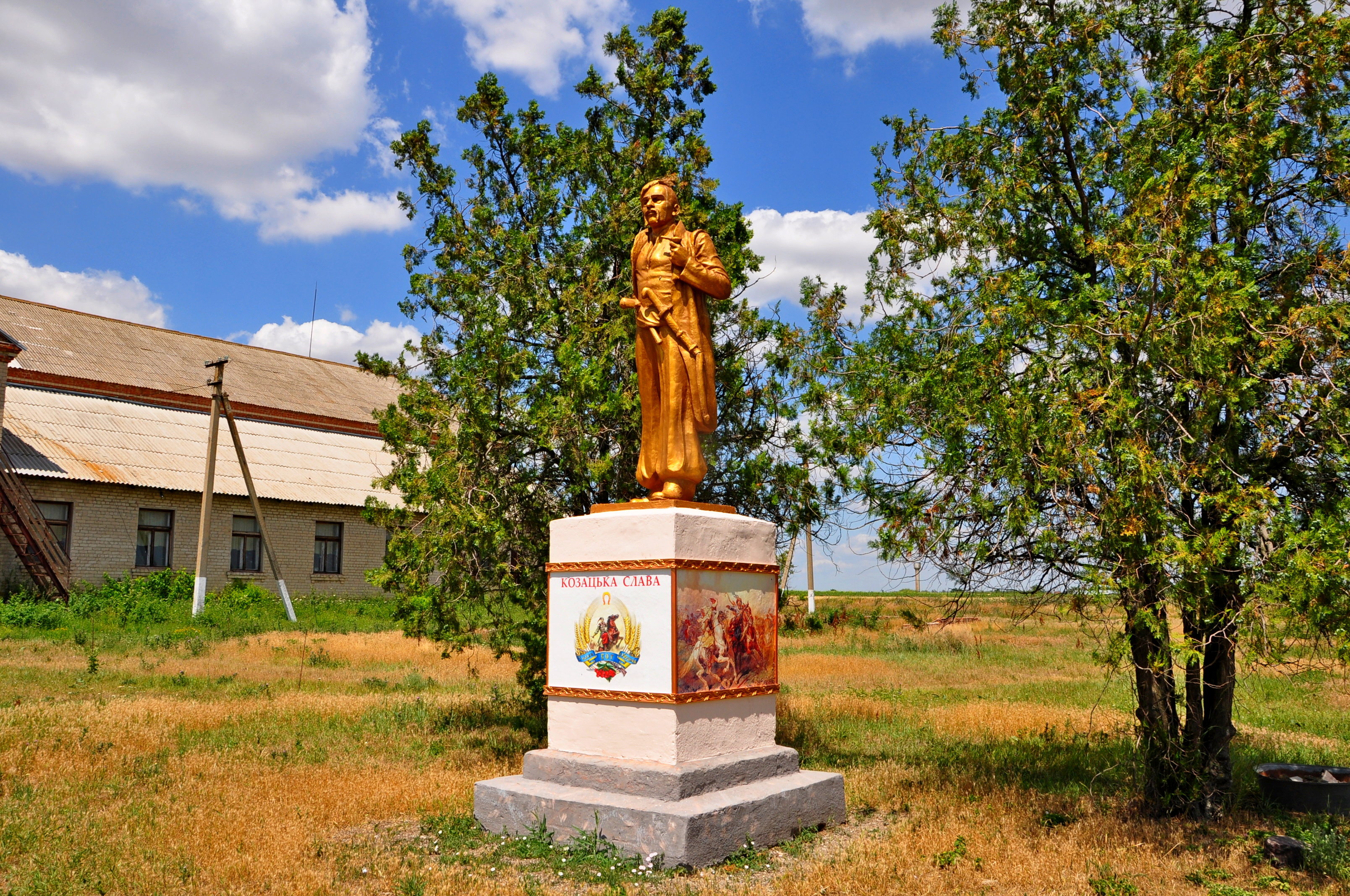 Monument to Pylyp Orlyk - Novooleksiivka