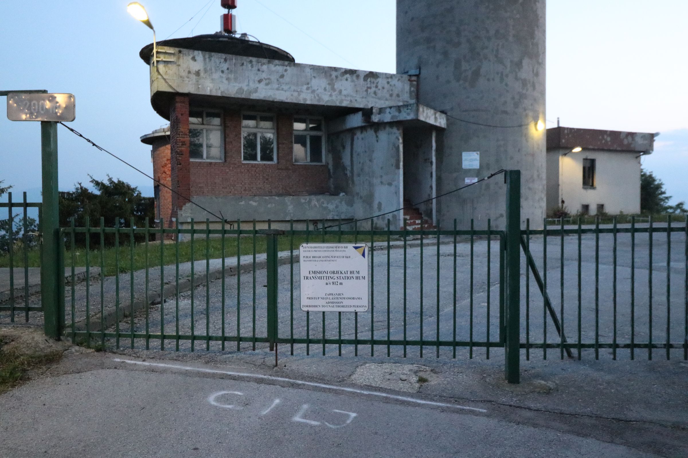 Television Transmission Tower HUM - Sarajevo