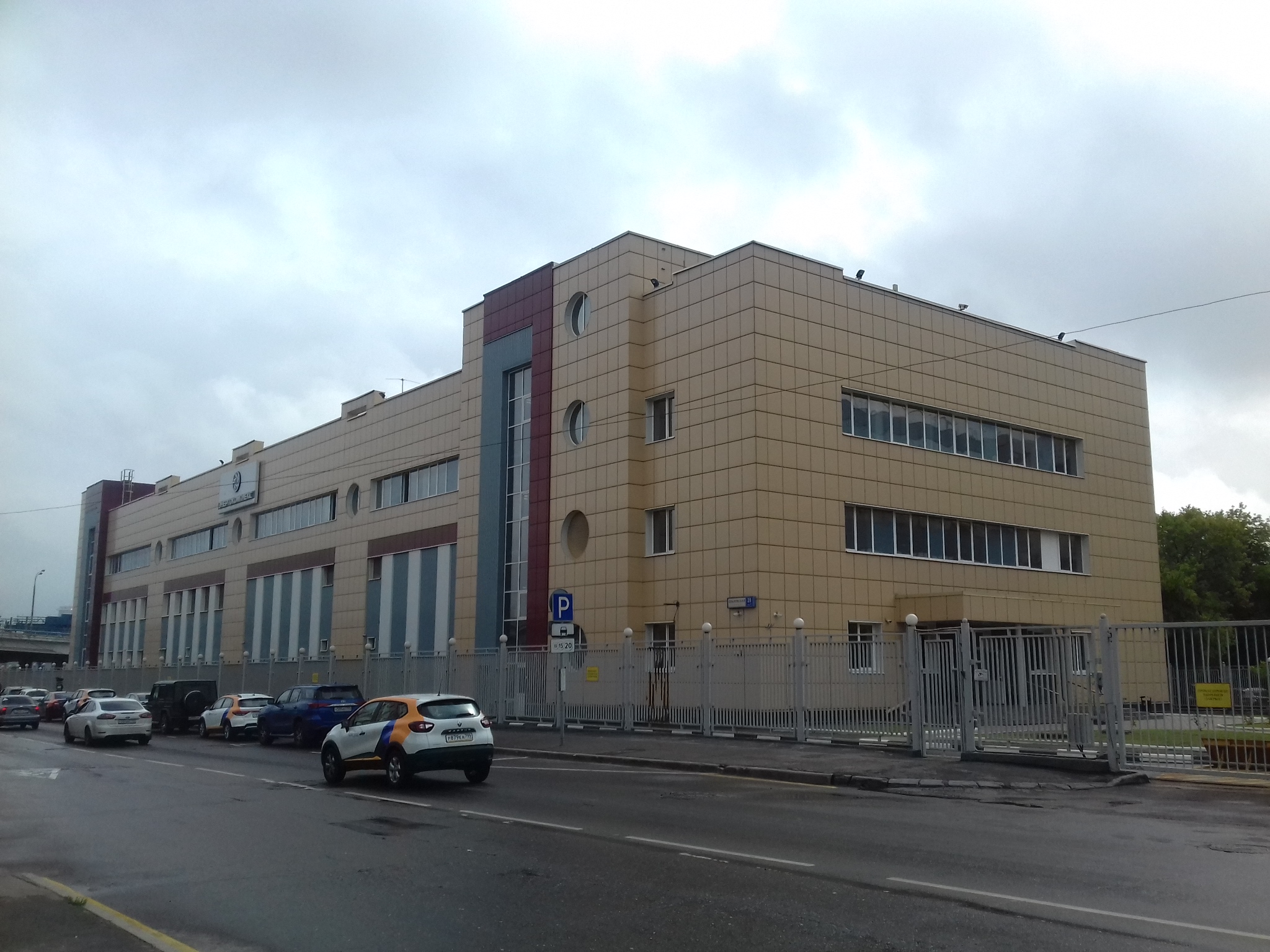 Projected Krasnoselskaya transforming power substation 220/20 kV - Moscow