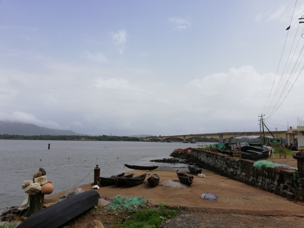 Sadashivgad Bridge on River Kali, Karwar