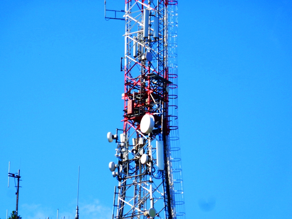 Anteny stacji BTS - Ustroń