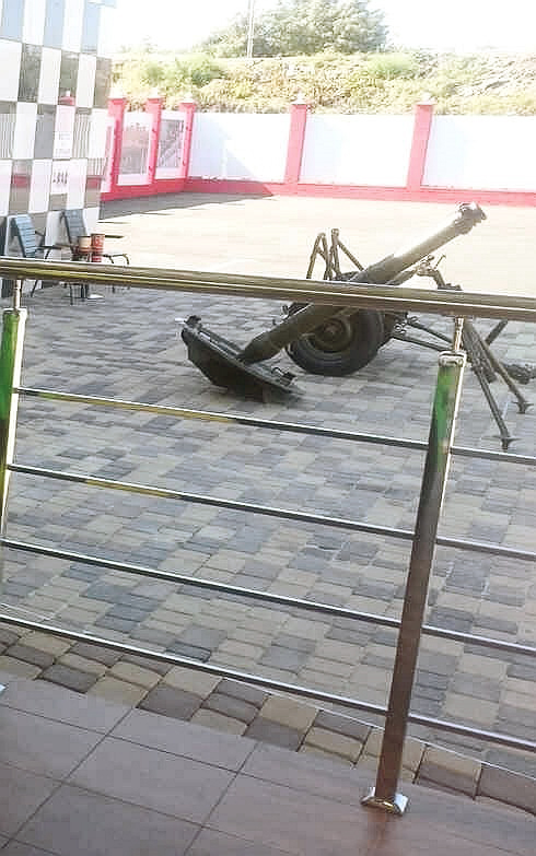 82-BM-37 infantry mortar on display - Kamensk-Shakhtinsky