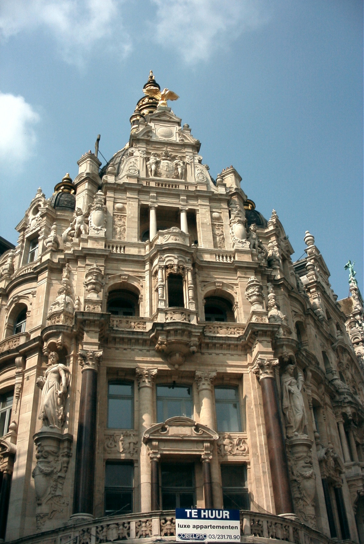 Baroque corner building - Antwerp