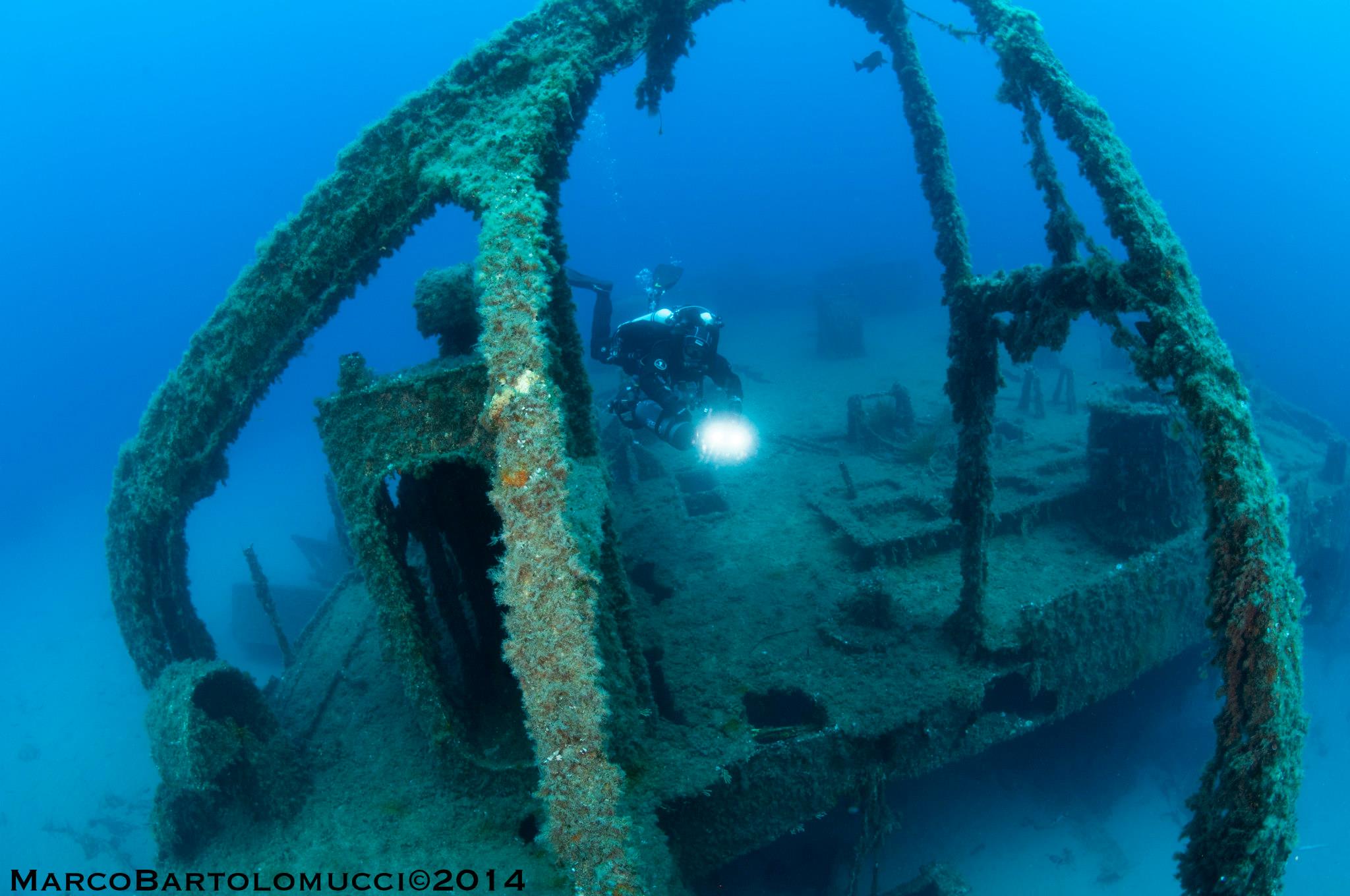 Wreck of USS LST-348