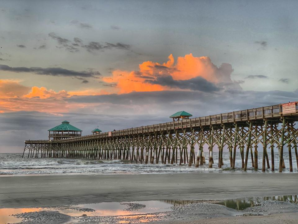 Folly Beach Pier - Folly Beach, South Carolina
