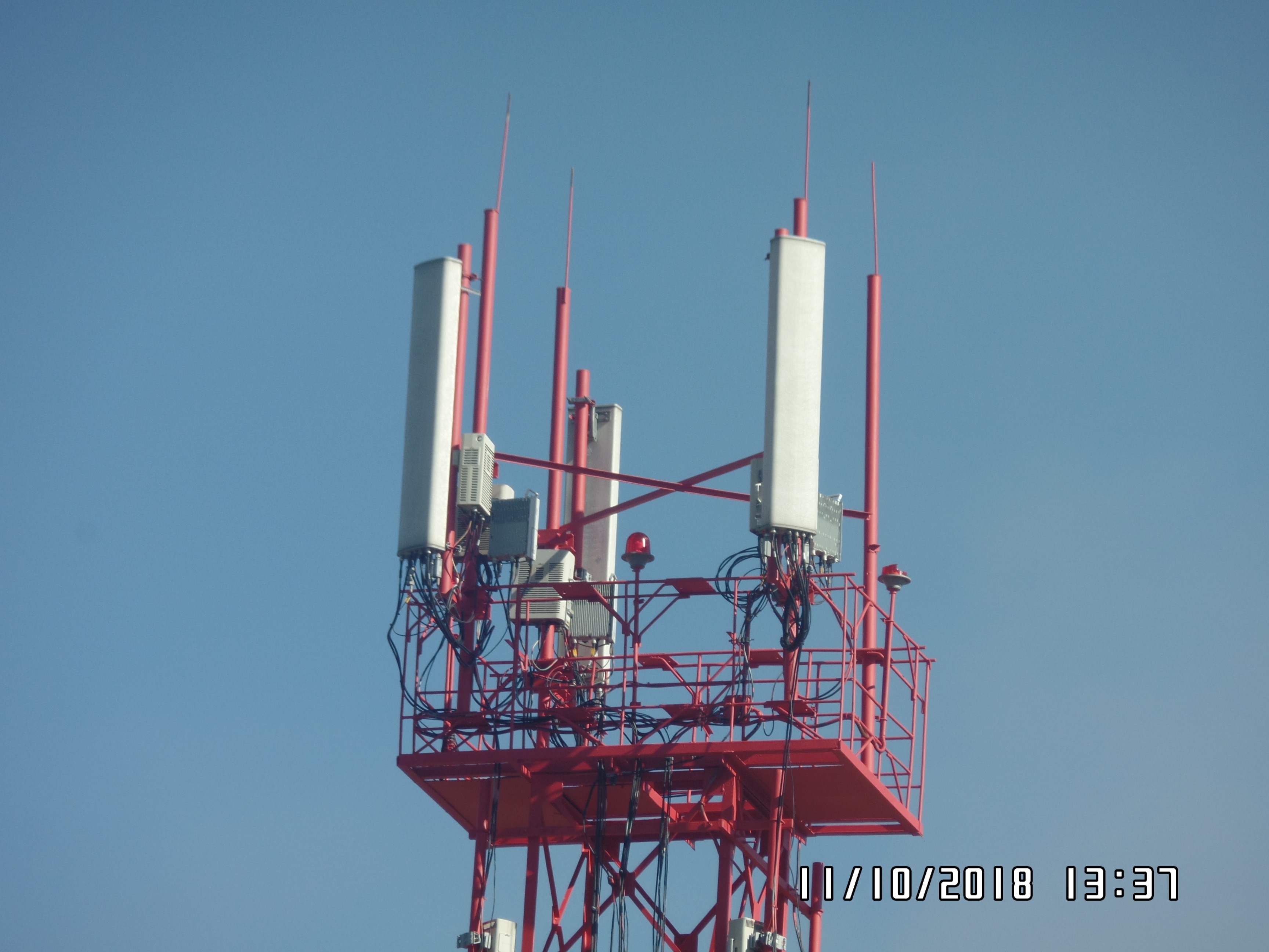 Базовая станция (БС) № 27-141 сети цифровой сотовой подвижной связи ПАО ...