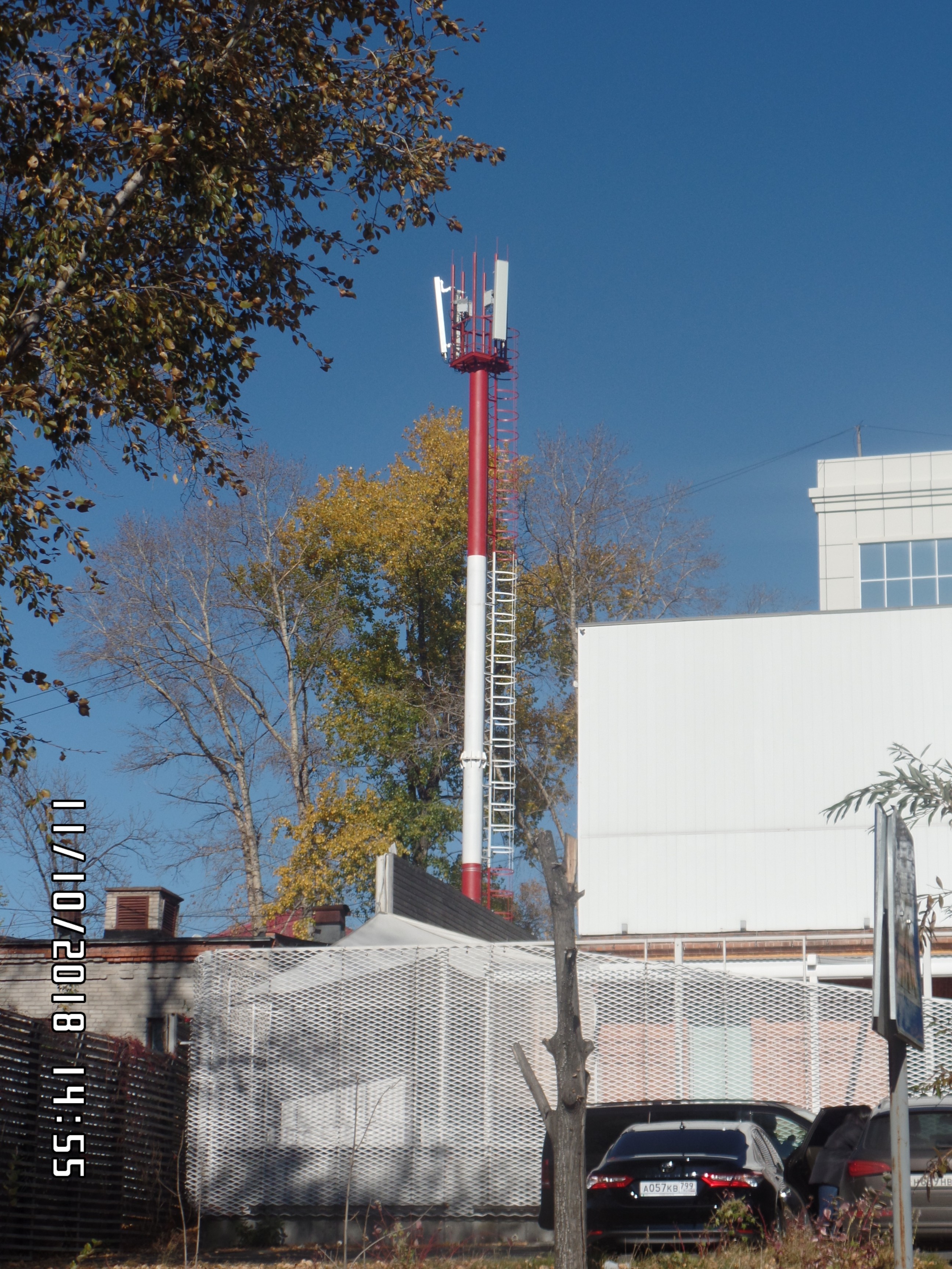 MTS PJSC’s cellular communication pole - Khabarovsk