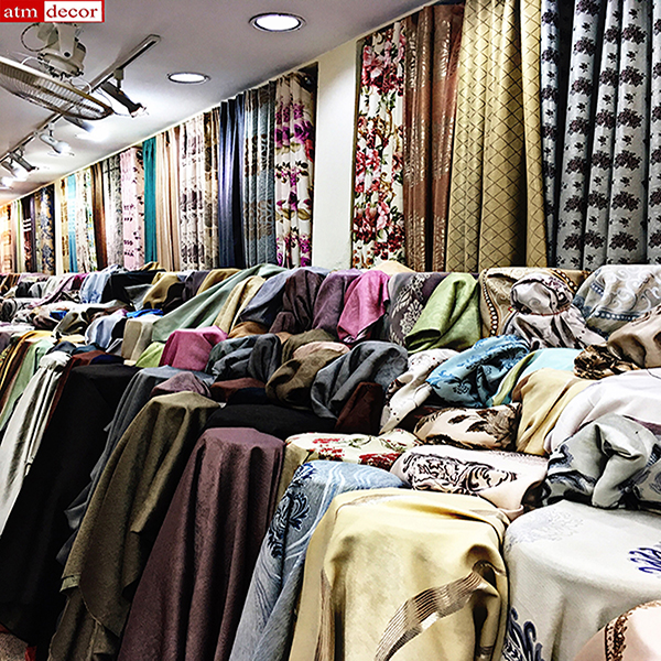 Fabric Plus Curtains Store - Indian Fabric Market - Phahurat