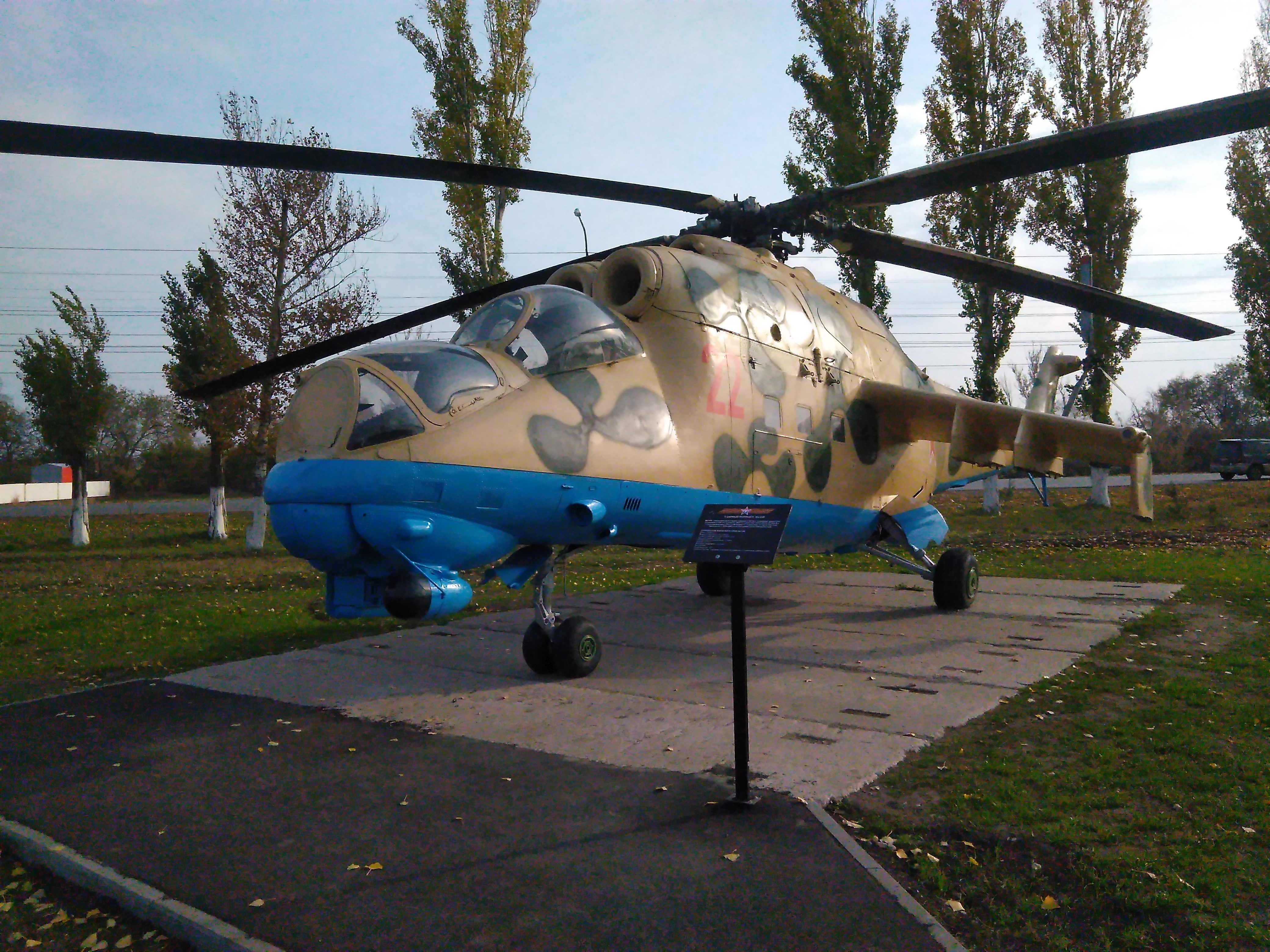 Mil Mi-24V - Engels