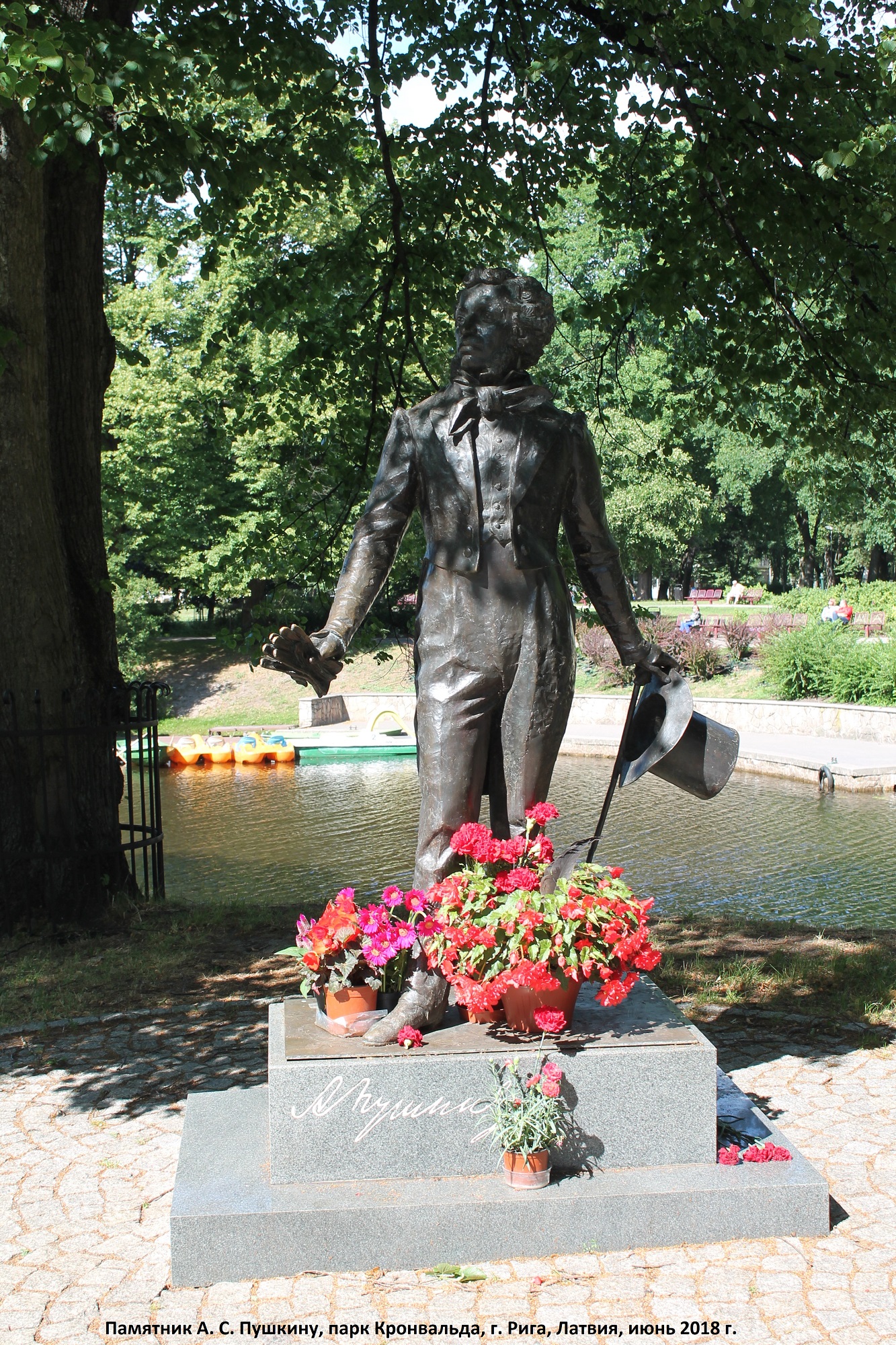 Monument to Alexander Pushkin - Riga