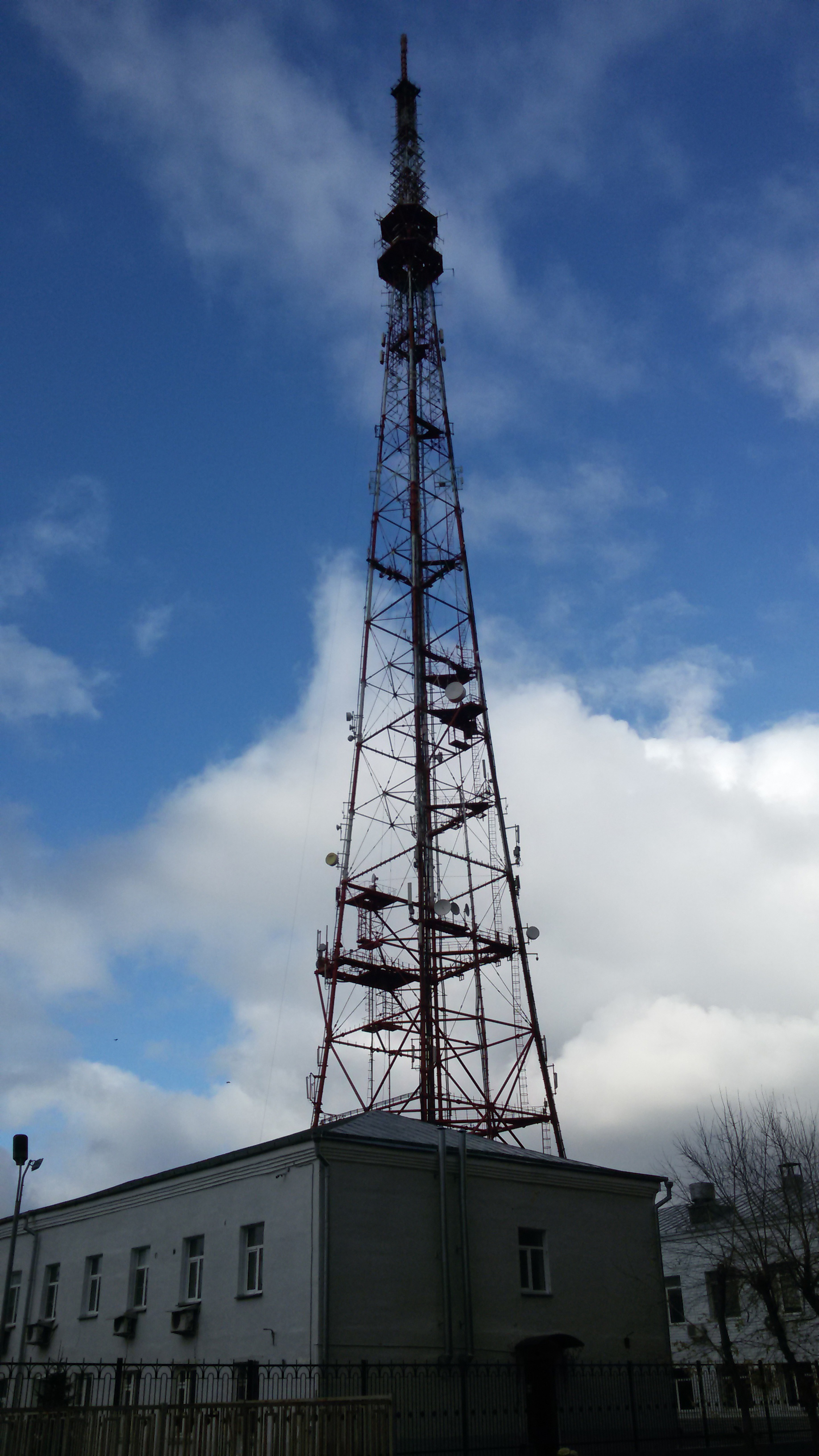 TV & FM radio transmitter tower - Novosibirsk