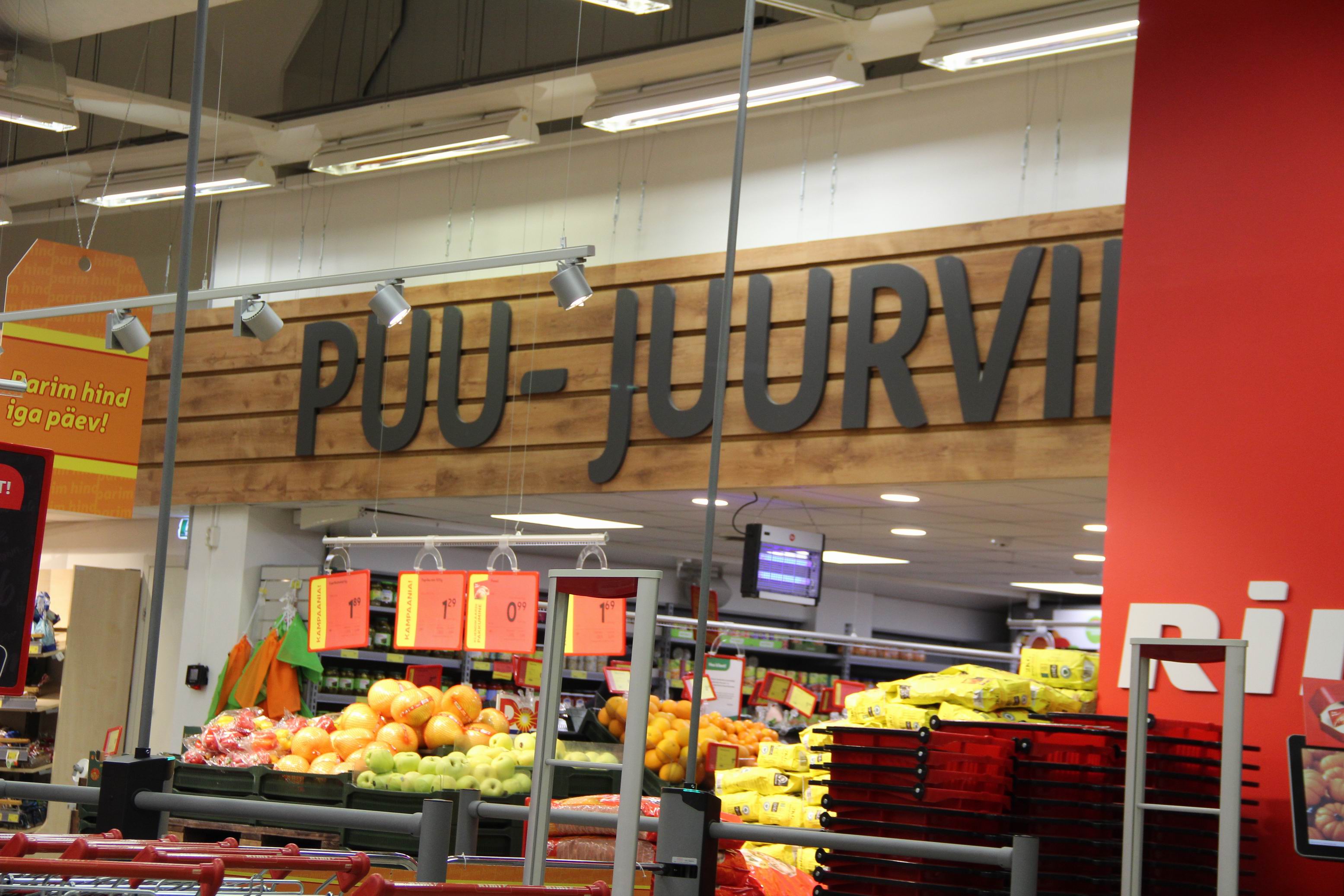Grocery store Rimi mini - Narva