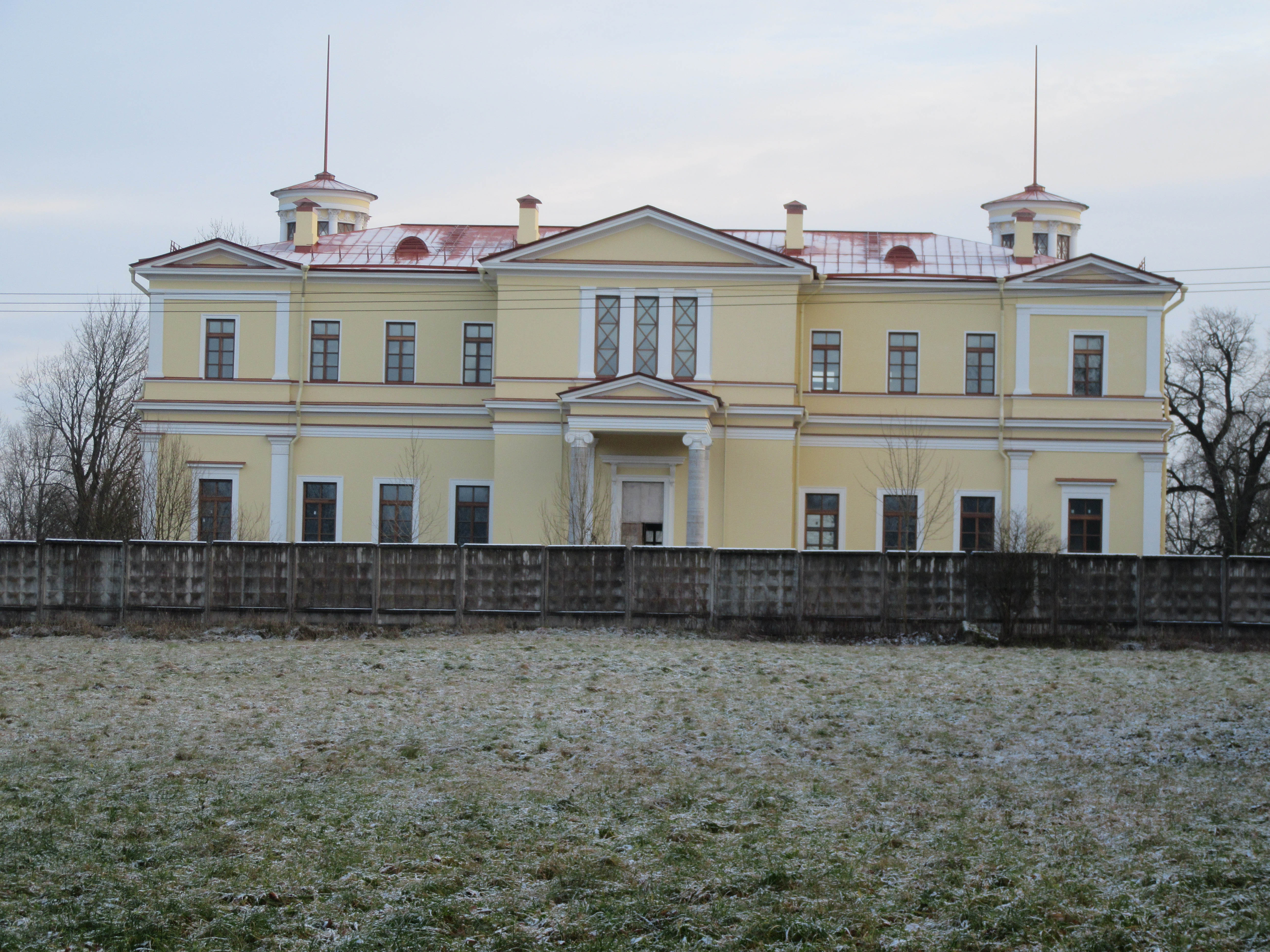 Ruins of Countess Samoilova Palace. - Saint Petersburg