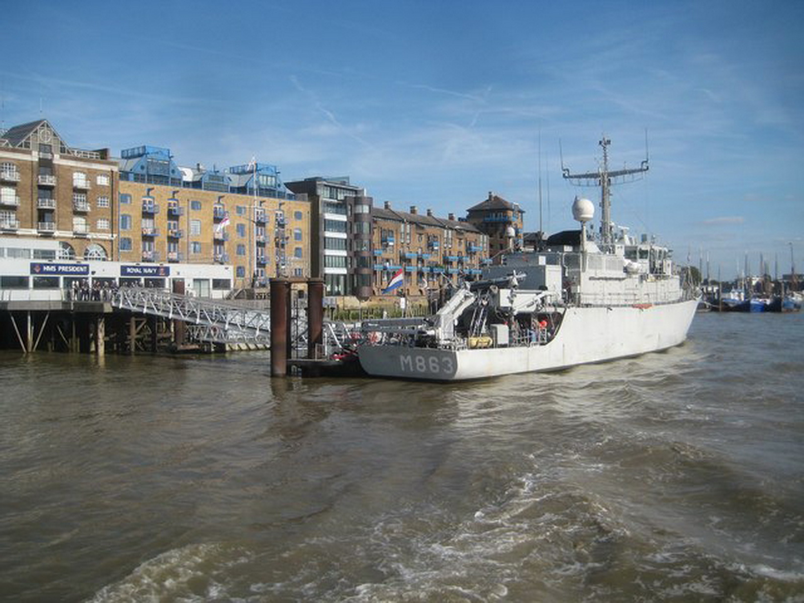 HMS President (shore establishment) - London
