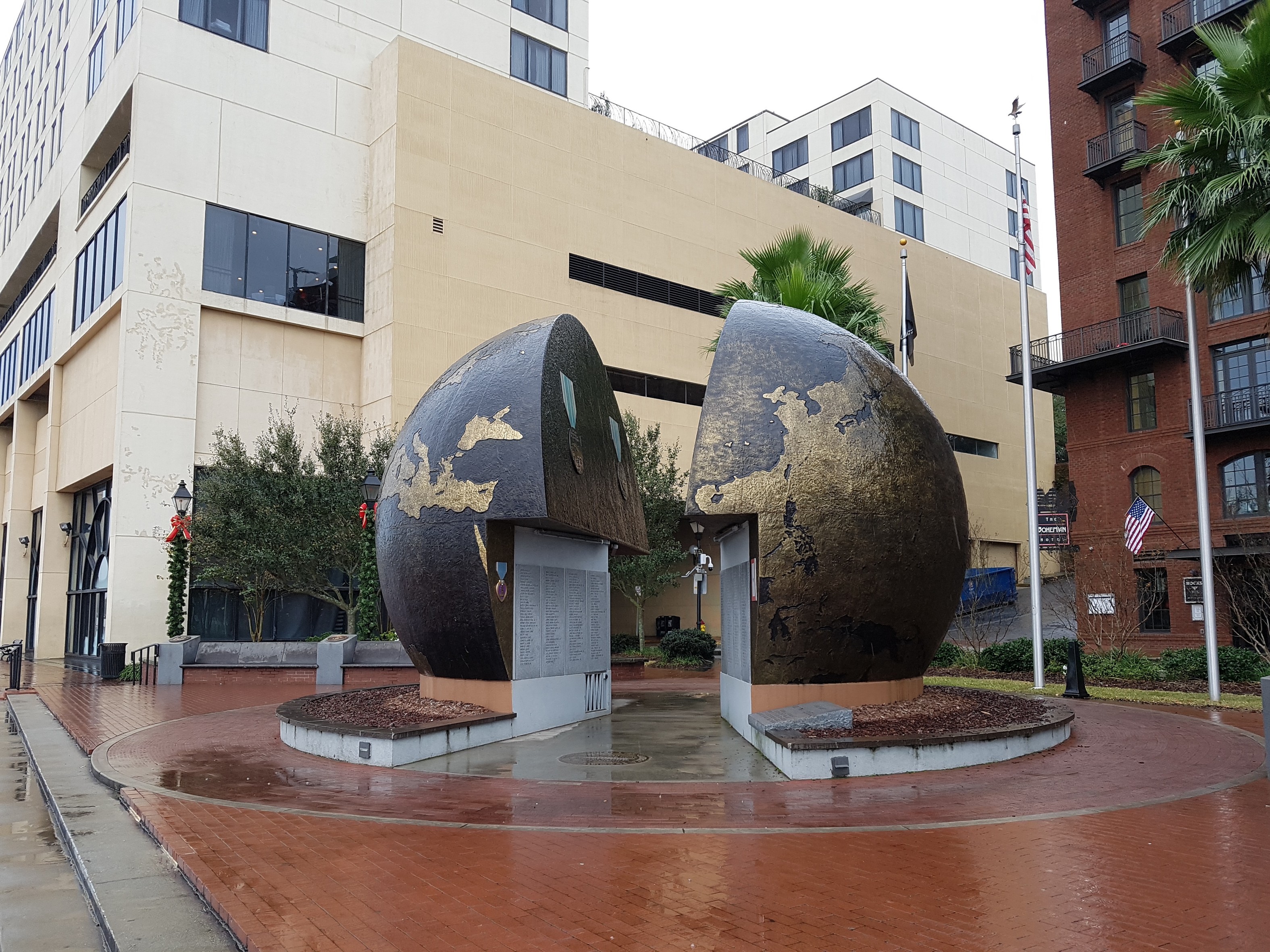 Cracked Earth Monument - Savannah, Georgia