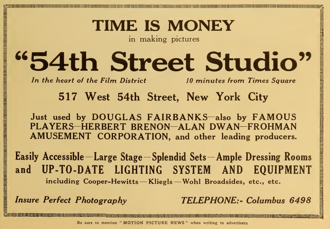 54th Street Studio - New York City, New York