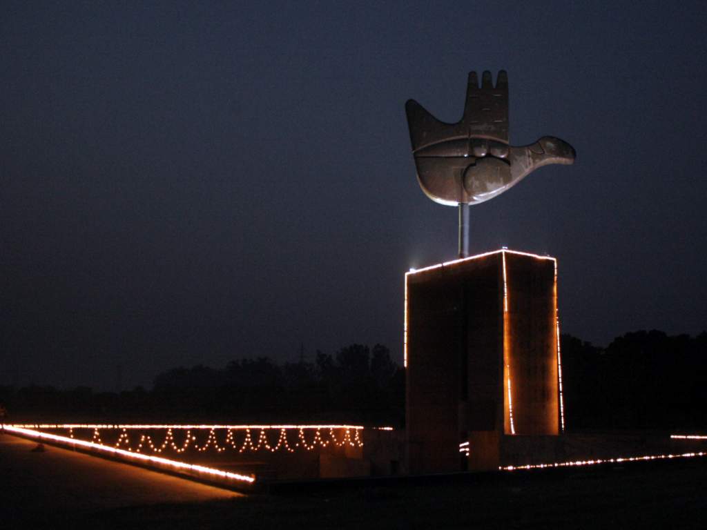 Open Hand Monument Chandigarh - Chandigarh