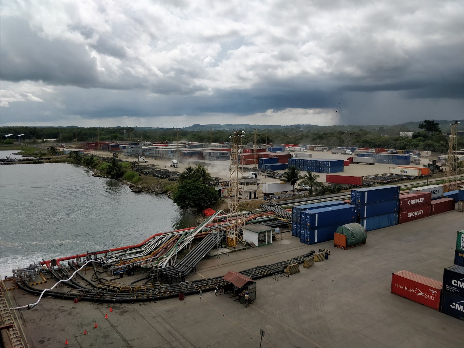 Santo Tomas LPG and petrochemical jetty - Puerto Barrios