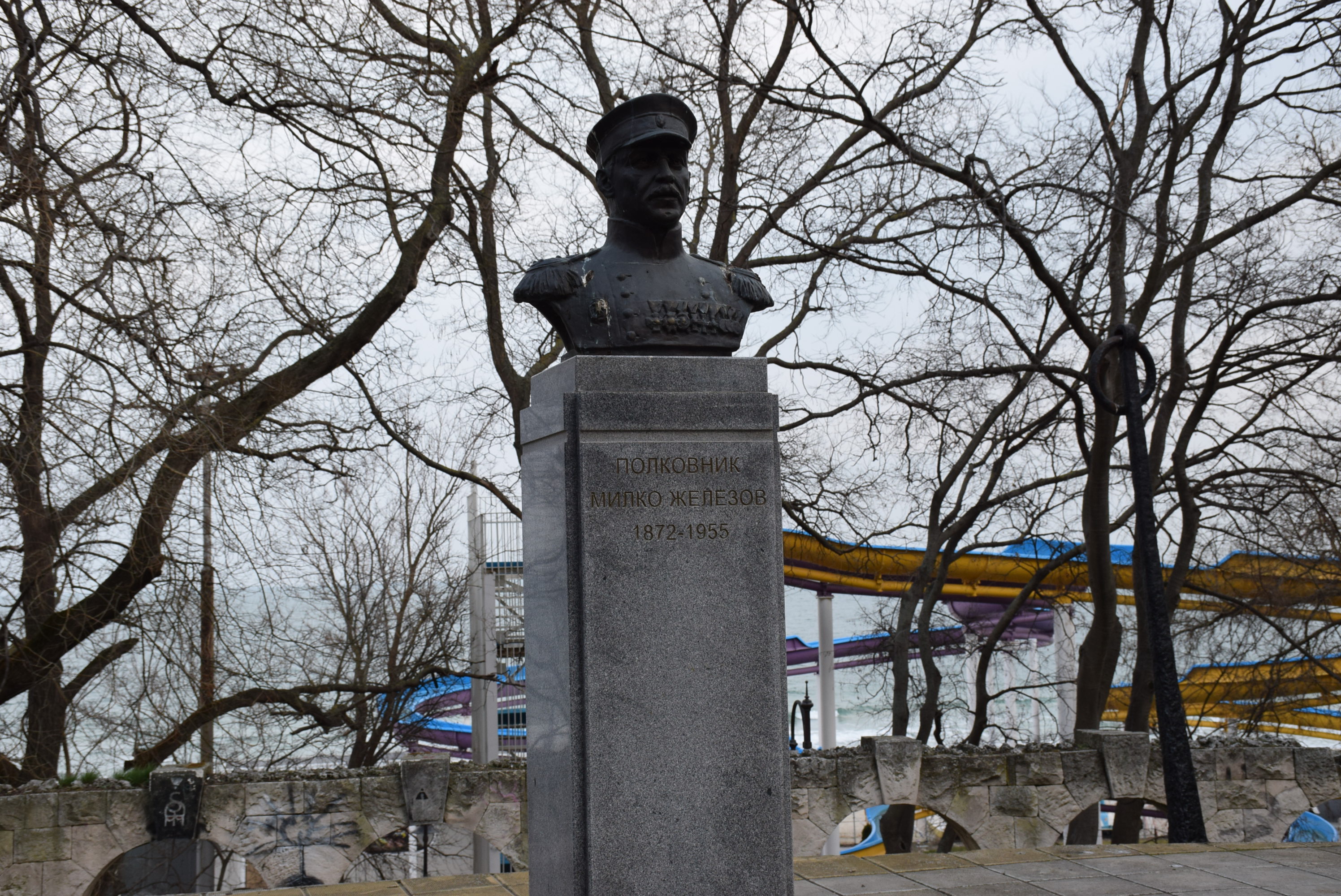 Bust of Colonel Milko Zhelezov - Varna
