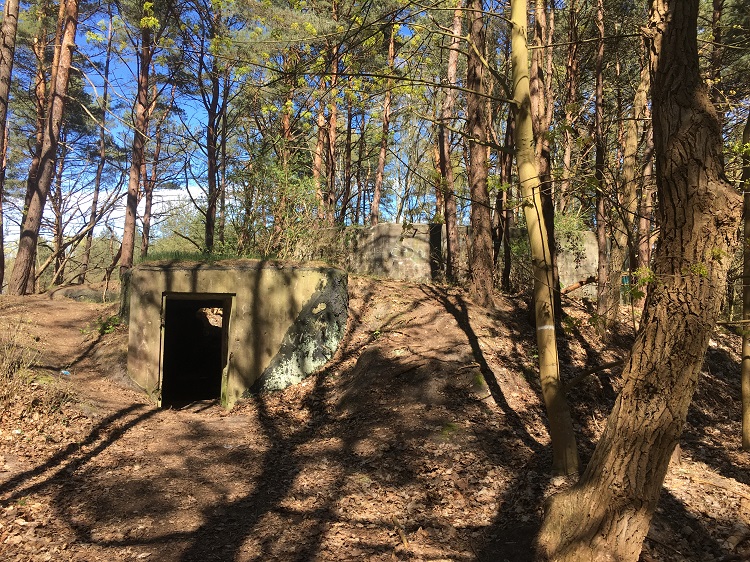 Bunkier dalmierza Baterii Nadbrzeżnej "Plantagenbatterie" ( "Haupstand ...