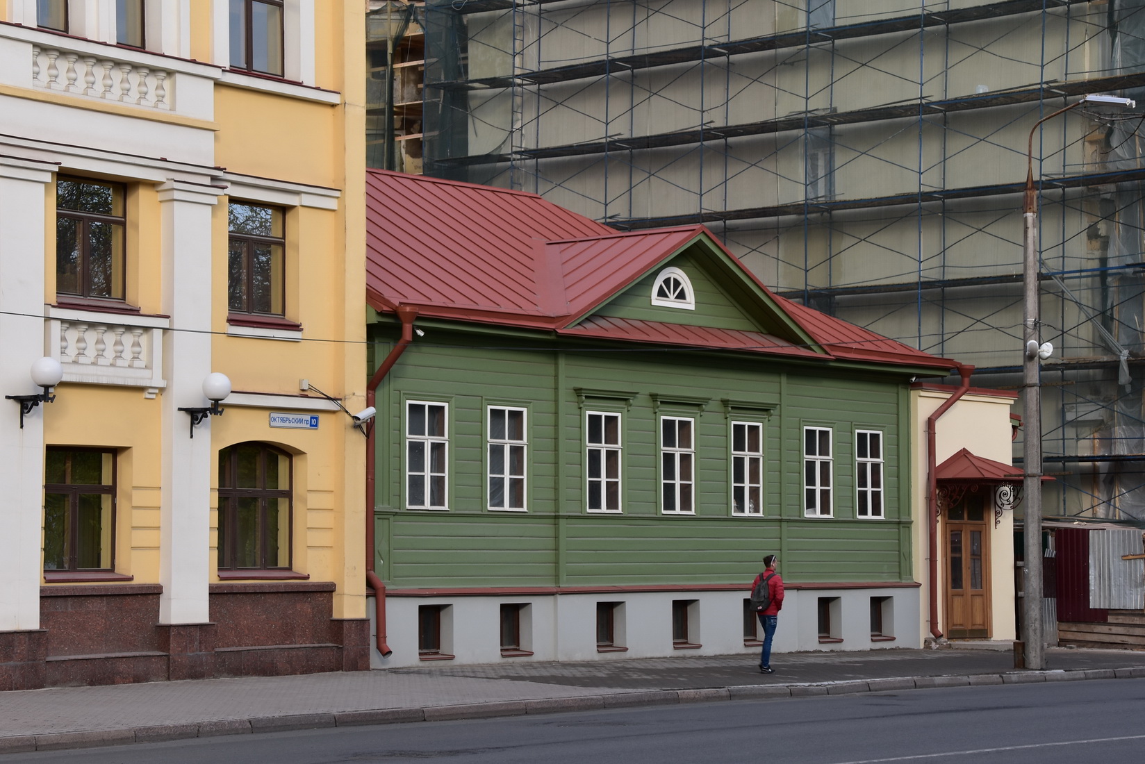 The small timber house - Pskov
