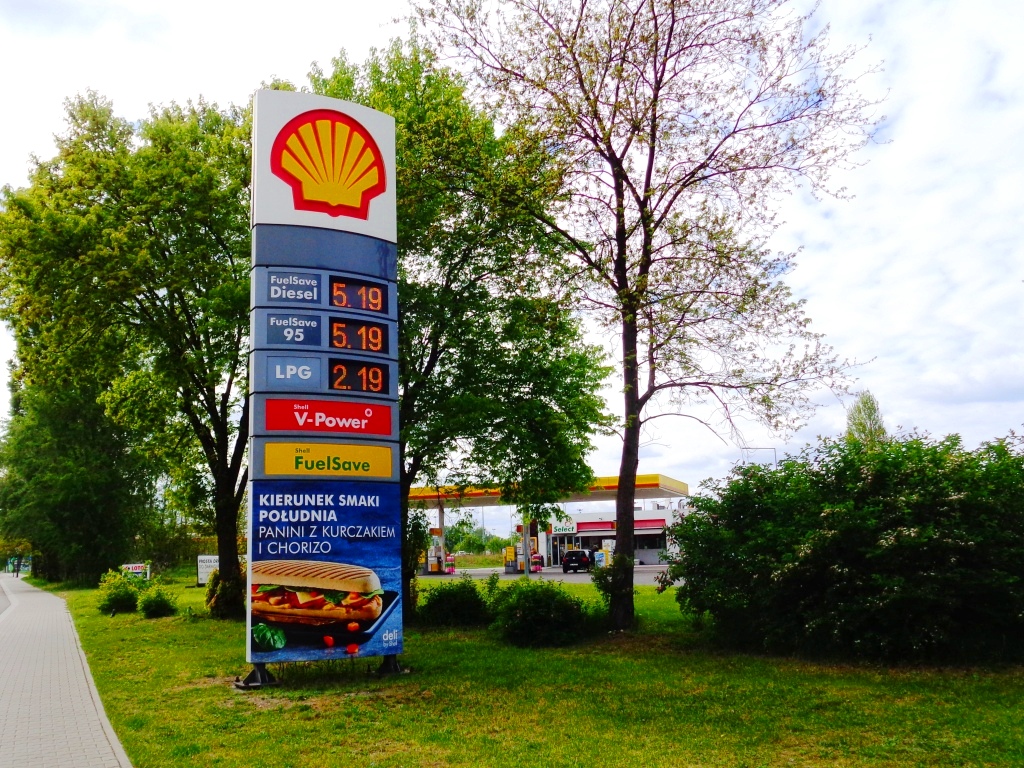 Stacja paliw Shell - Łódź