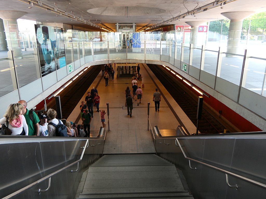 Messestadt West U-Bahn Station (U2 Linie) - München