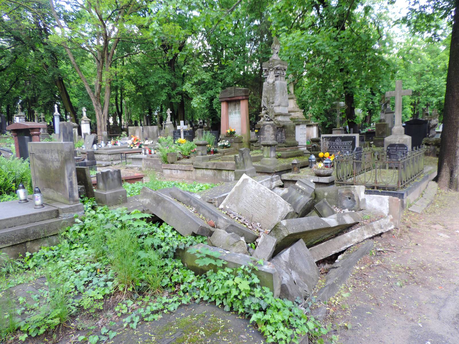The grave of Kurowski family